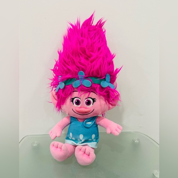 Dreamworks | Toys | Dreamworks 26 Poppy Pink 15troll Plush Trolls Movie ...